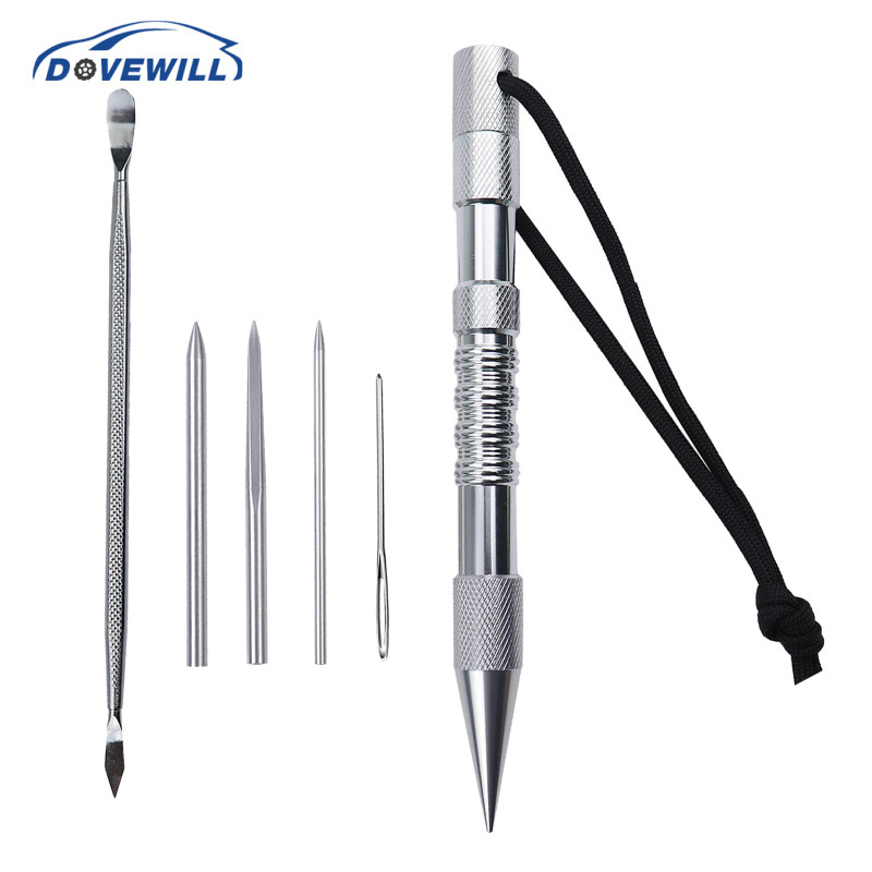 [Dovewill] ชุดเข็มเย็บผ้าและพาราคอร์ดสแตนเลส สแตนเลส DIY สำหรับงานถักรวม | Shopee Thailand