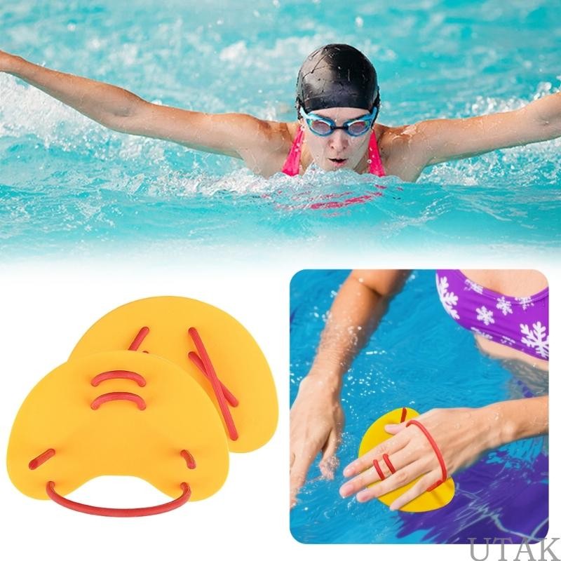 Take 1 คู่ Training Hand Fins ออกแบบเพื่อลดการต้านทาน ใช้งานได้ดีสำหรับ ...