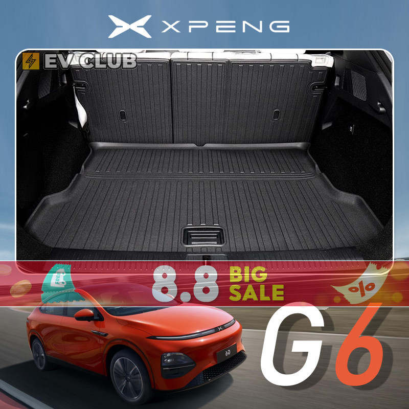 2024/2025 xpeng G6 EV/xiaopeng accessory Trunk Mat TPE เป็นมิตรกับสิ่งแวดล้อมกันน้ําทนต่อการสึก ...