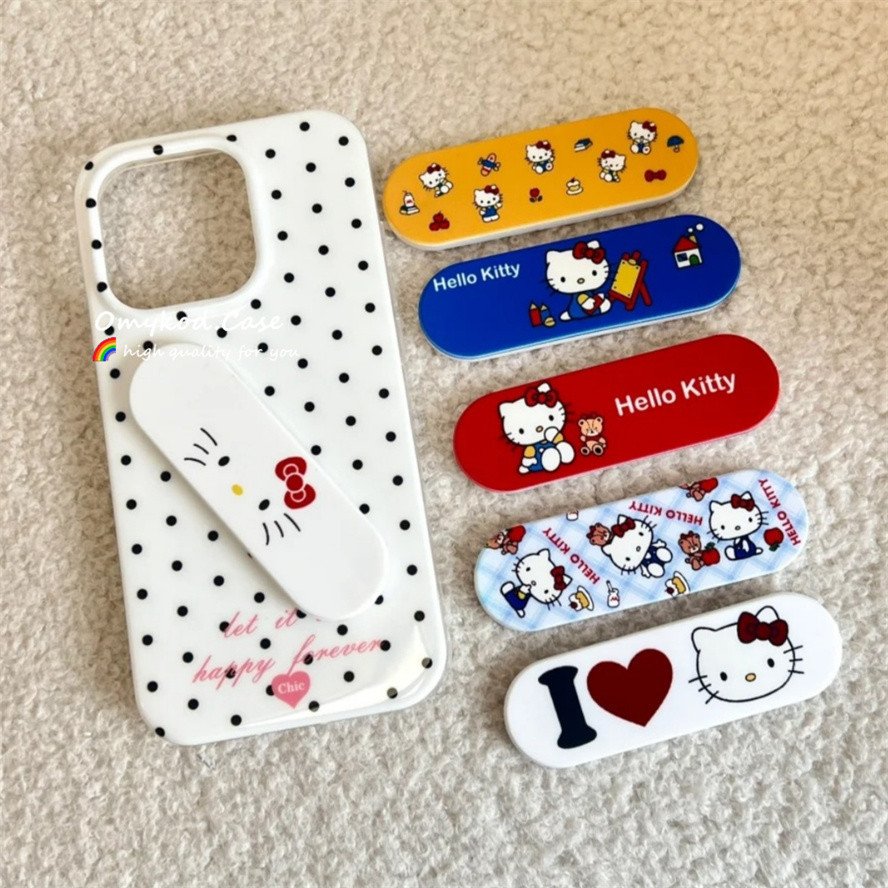 สําหรับ iPhone 13 INS อเนกประสงค์ Polka Dot กรณีและ Kitty OK Bandage ...