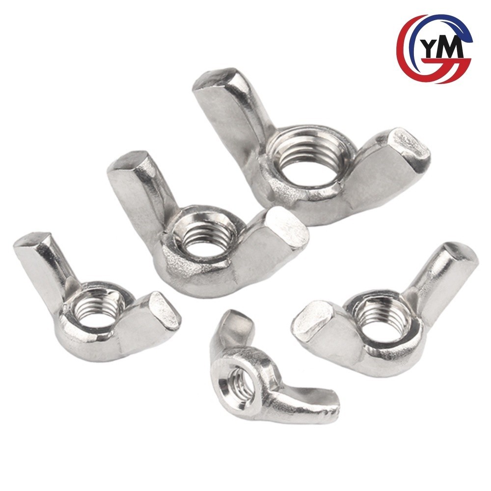 [จัดส่งด่วน1] หัวน็อต ตัวเมีย หางปลา ปีก สี่เหลี่ยม สแตนเลส 304/316 ...