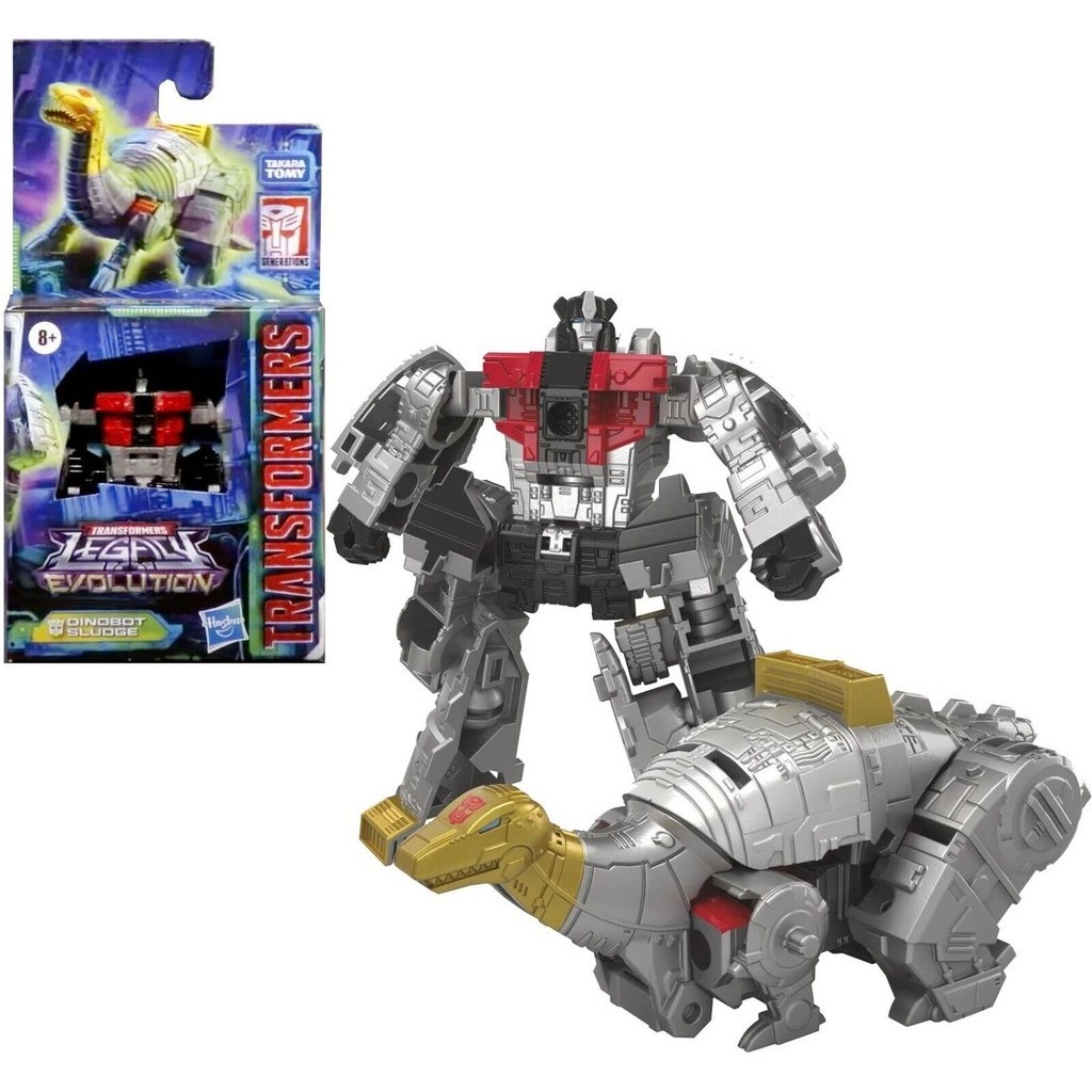 Hasbro TRANSFORMERS LEGACY EVOLUTION CORE DINOBOT SLUDGE ACTION FIGURE ...