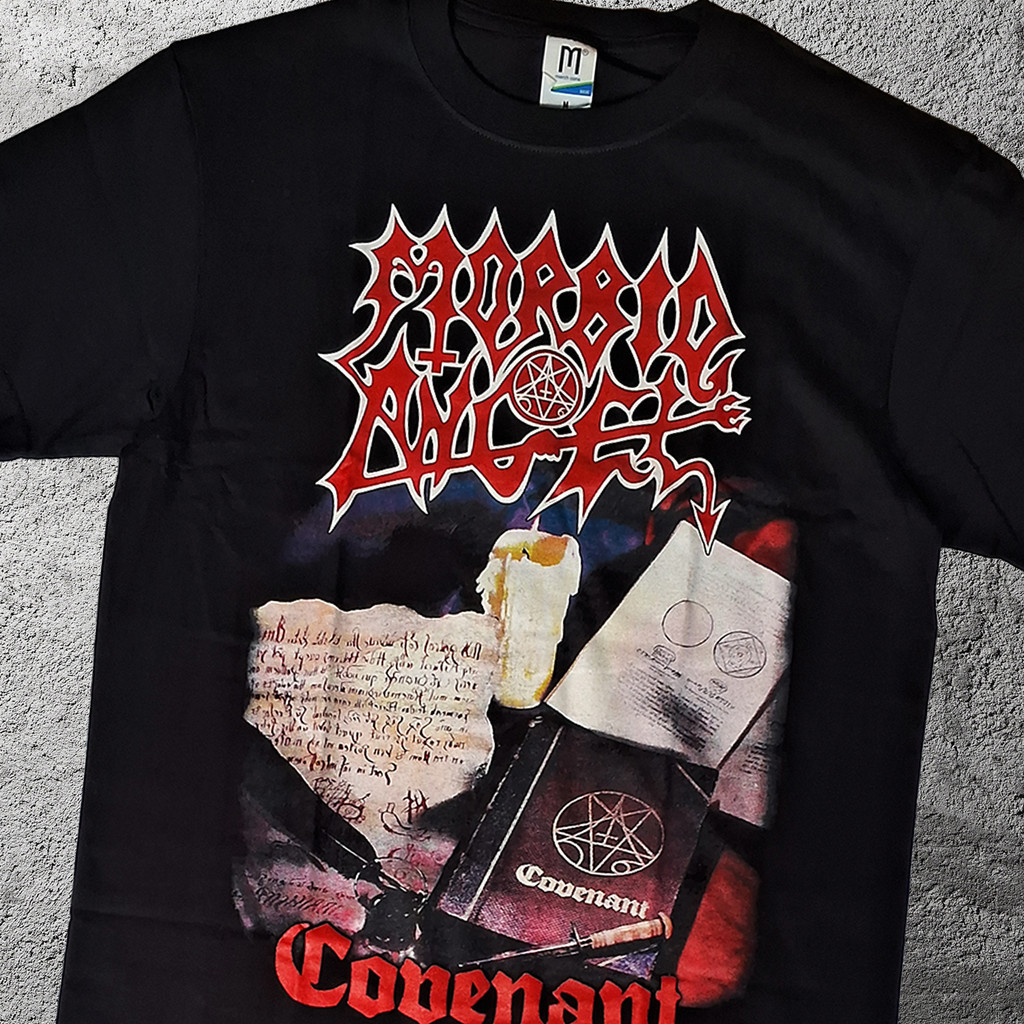 เสื้อยืด Morbid ANGEL BAND - COVENANT | โลหะ DEATH อเมริกัน | Shopee ...