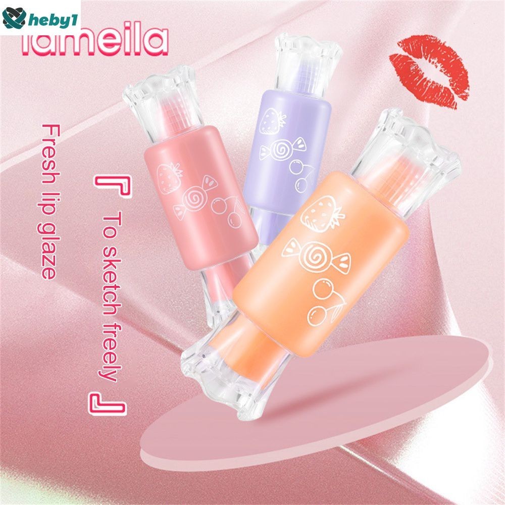 Latin Fresh Soft Mist Candy Glass Lip Gloss ละเอียดอ่อนและเรียบเนียน ...