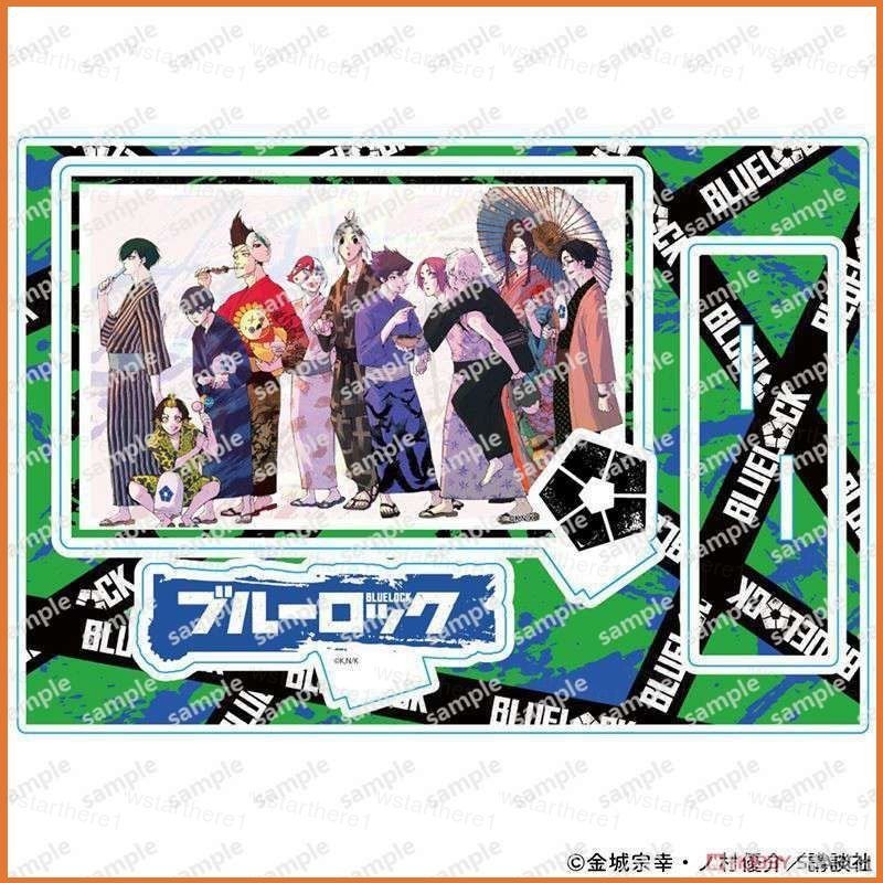 Jason Blue Lock รูปอะนิเมะของเล่นผู้ถือแผ่น Yukimiya Sae Nagi Rin Isagi ...