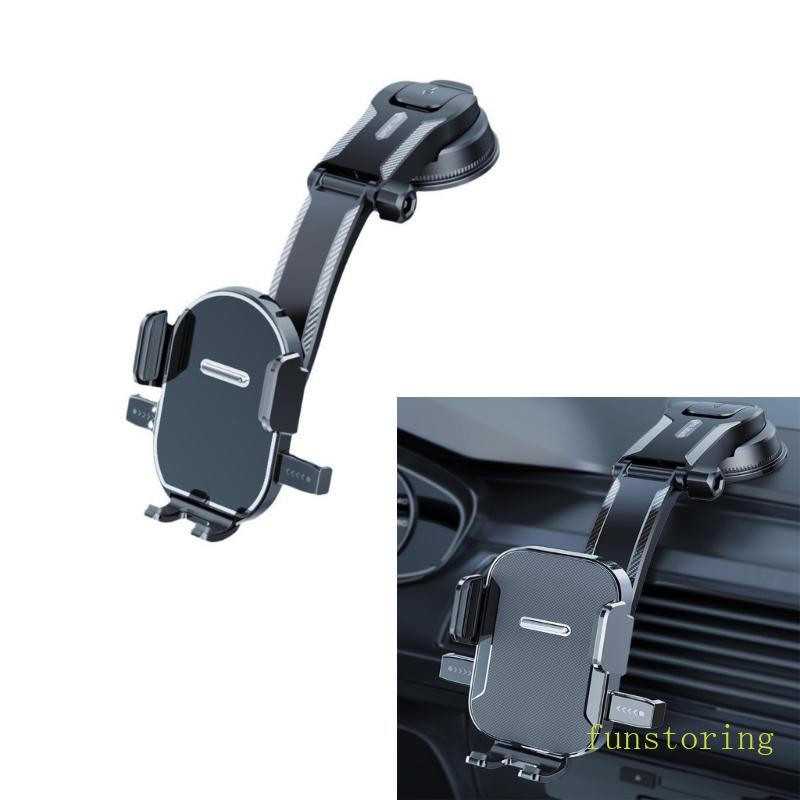 Fun Auto Cradles ที่วางโทรศัพท์ในรถยนต์แดชบอร์ดแบบปรับได้ ที่วาง ...