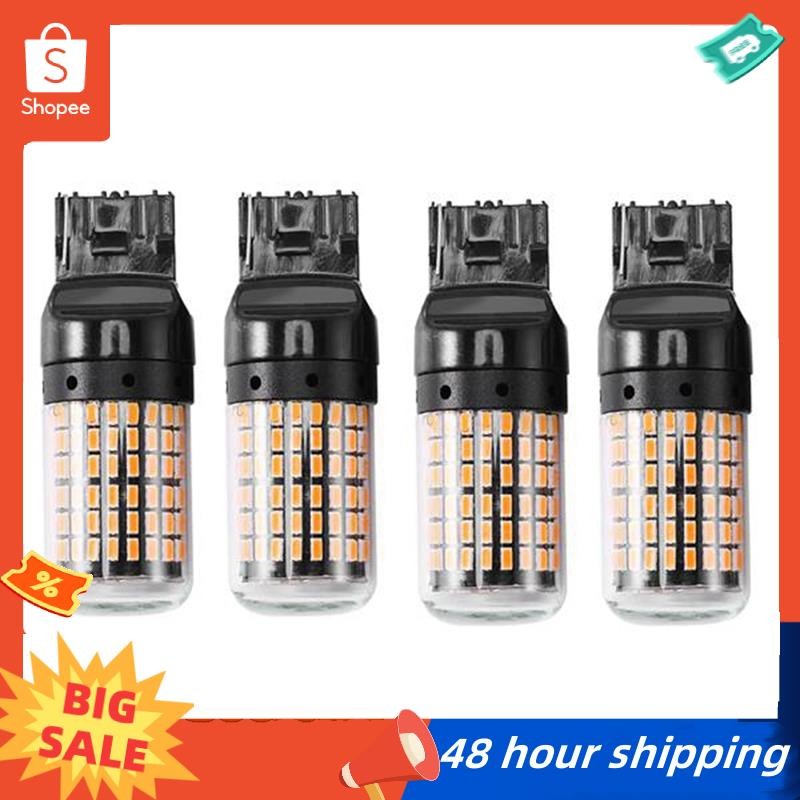 พร้อมสต็อก 4 ชิ้น Super Bright Canbus T20 7440 W21W Wy21W 144-Smd ย้อนกลับไฟเลี้ยวไฟสัญญาณ ...