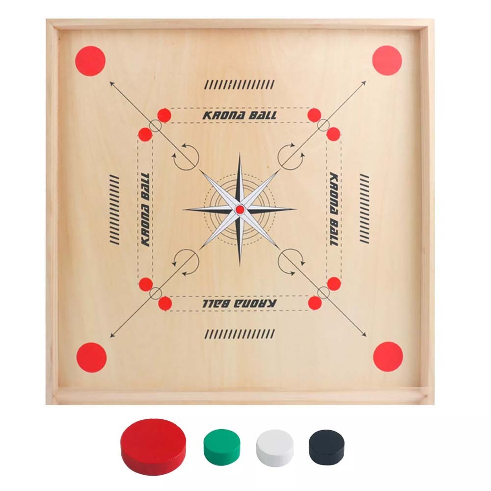 Carrom Board Game Classic Strike and Pocket Table Game | Shopee Thailand