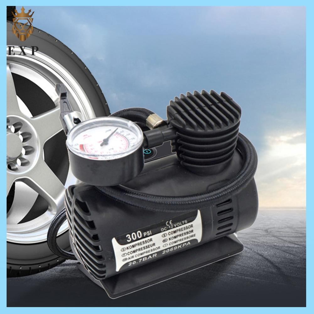 [explosion1.th] 12v 300PSI ปั๊มลมในรถยนต์ เครื่องเติมลมยางไฟฟ้าความแม่นยําสูง ที่สูบลมยางแบบพกพา ...