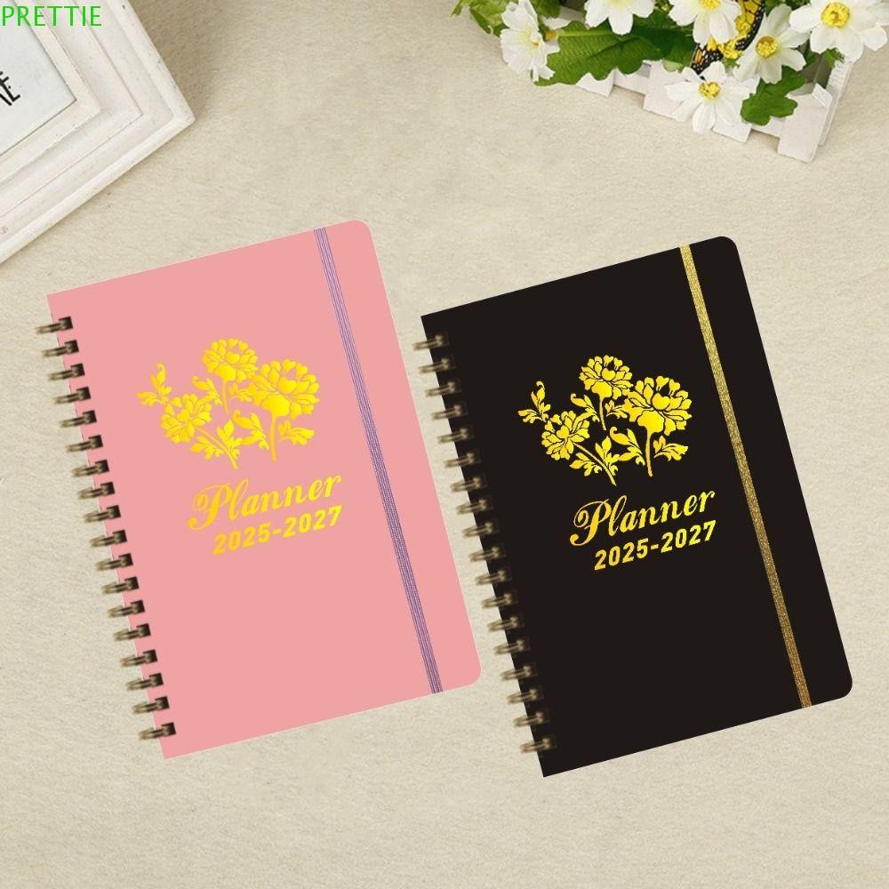 Prettie 2025 Schedule Planner Notepad, 12 เดือน To Do List A5 Agenda ...
