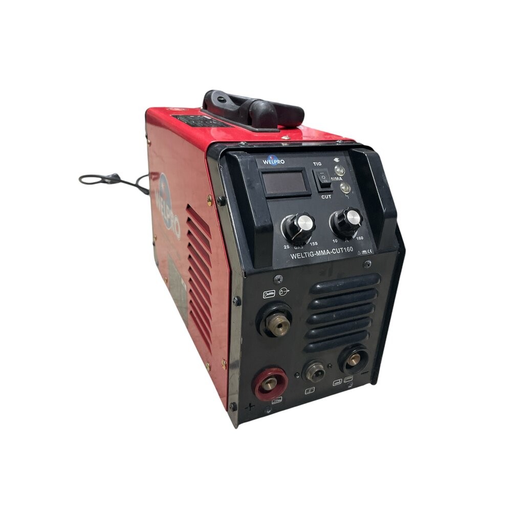 WELPRO WELTIG-MMA-CUT160 เครื่องเชื่อมอาร์กอน 3 ระบบ มือสอง 95% ...