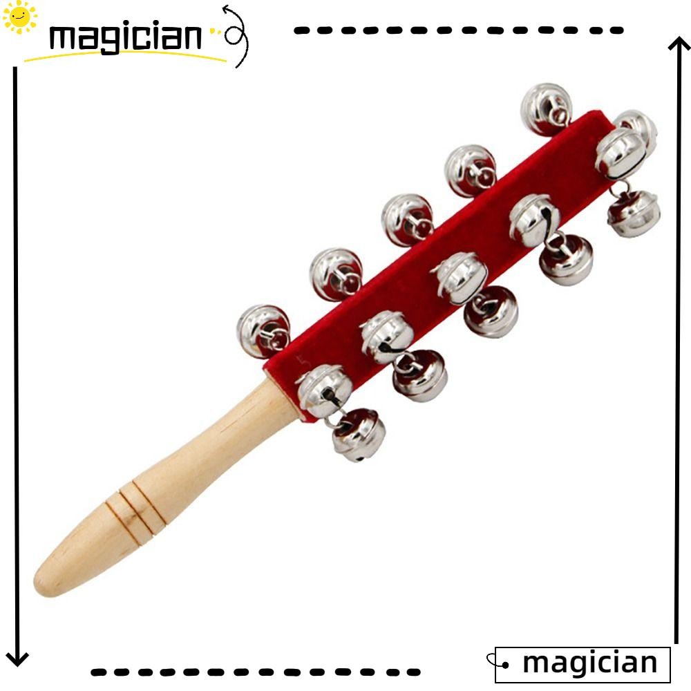 Mag Hand Rattle Bell, Orff Instruments ของเล่นเด็ก 21 Bell Rod, คุณภาพ ...