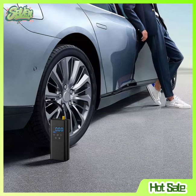 ยาง Inflator เครื่องอัดอากาศแบบพกพา, Ball Inflator, 150PSI ปั๊มลมรถ ...