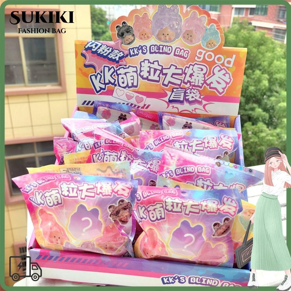 Sukiki 24 ชิ้น/กล่อง Labubu กระเป๋าตาบอด, การ์ตูน Lilith กล่อง, KIKI เร ...