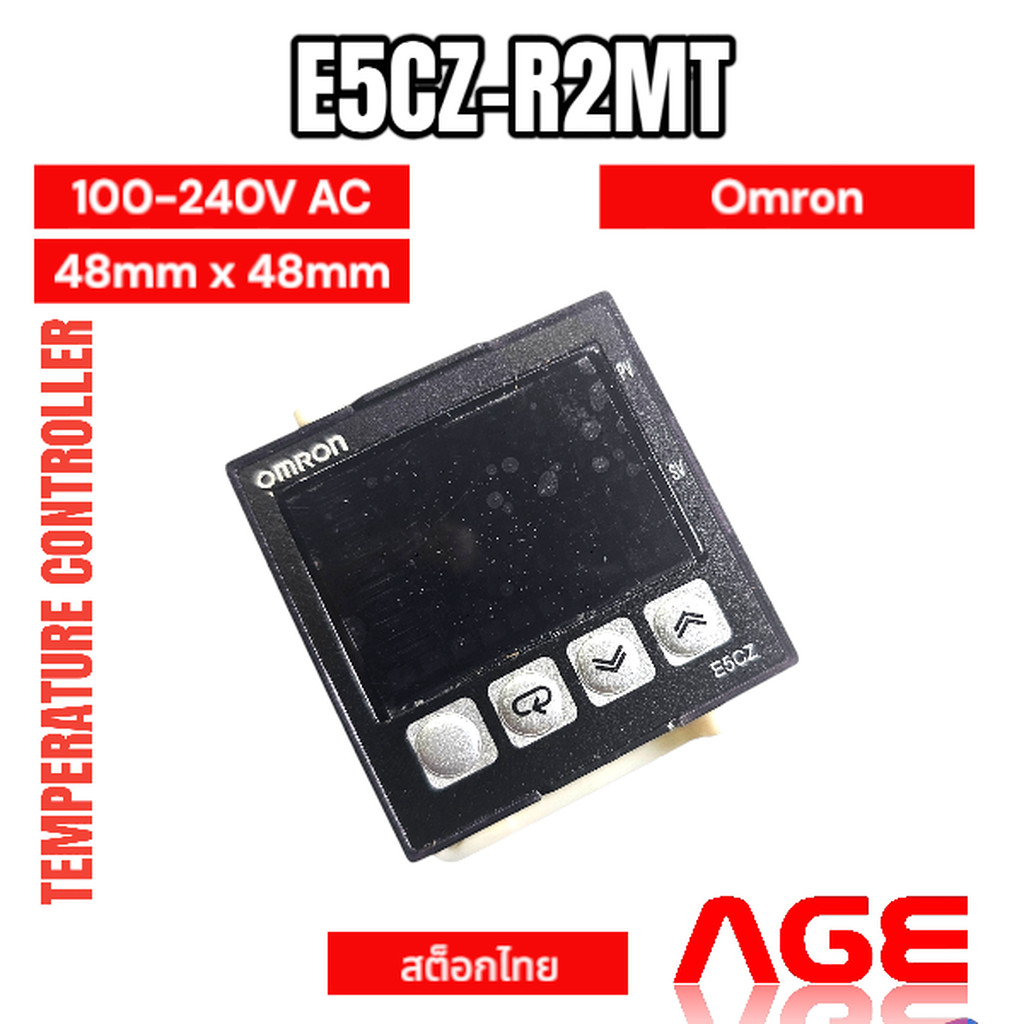 E5CZ-R2MT OMRON,Temperature Controller, 48 x 48mm, Platinum Resistance Thermometer, Thermocouple ...