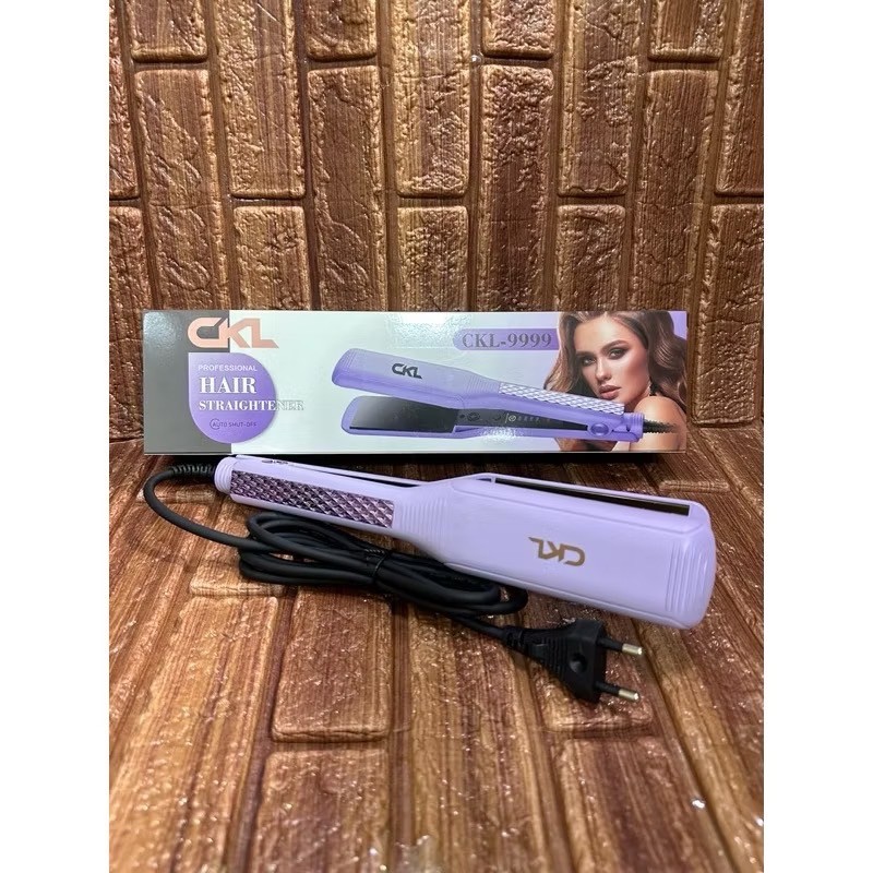 CKL-9999 เครื่องหนีบผมตรงเงา รุ่นที่คนส่วนใหญ่นิยมใช้ ปรับได้ถึง 4 ระดับ ที่หนีบผม แผ่นกว้าง ...