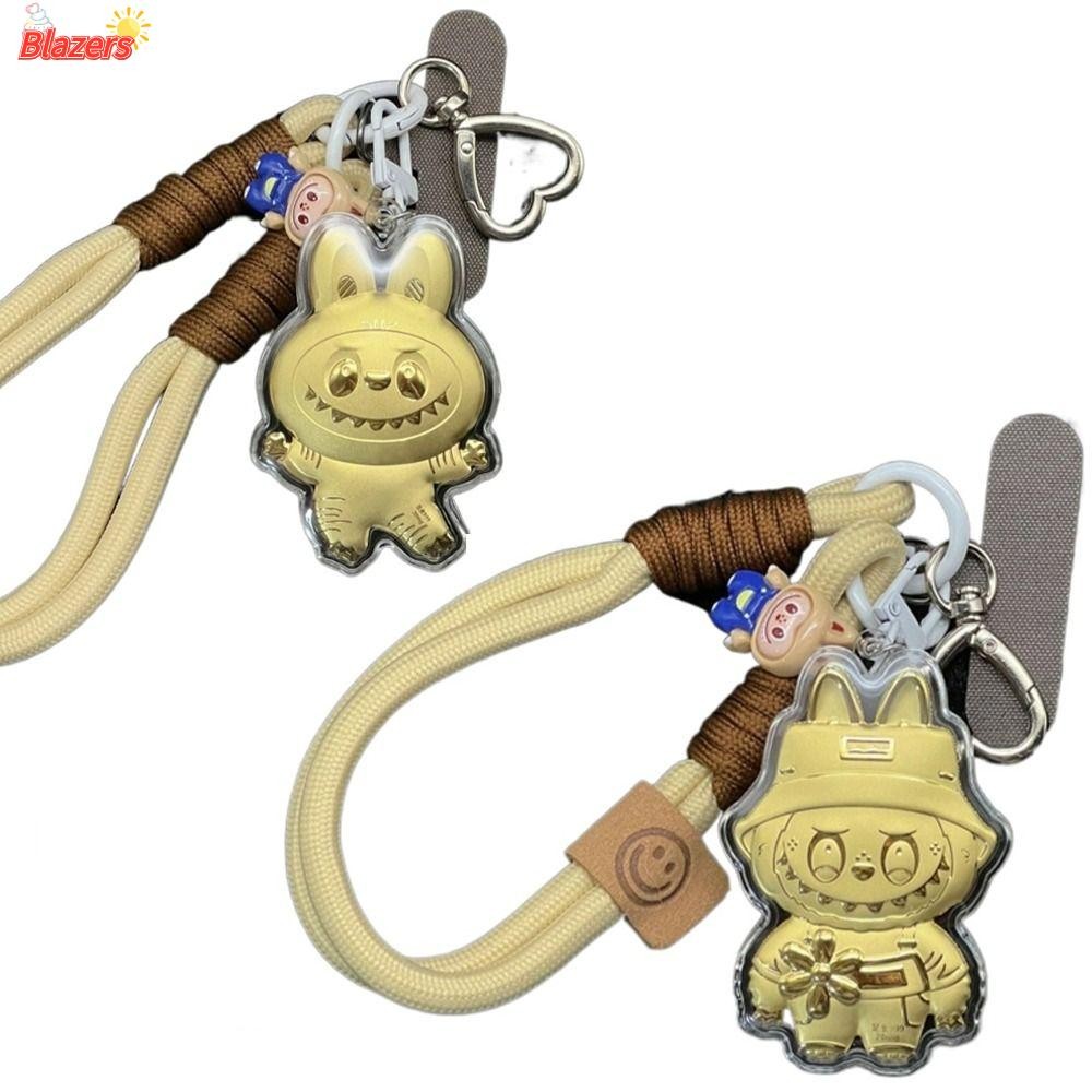 BLAZERS Labubu จี้, Lanyard 2.9 นิ้วโซ่โทรศัพท์มือถือ, น่ารักการ์ตูน ...