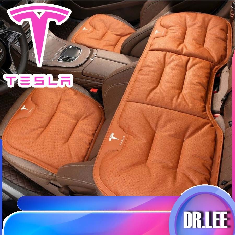 [พร้อม] TESLA รุ่น Y หนัง Perforated Breathable เบาะรองนั่ง TESLA รุ่น ...
