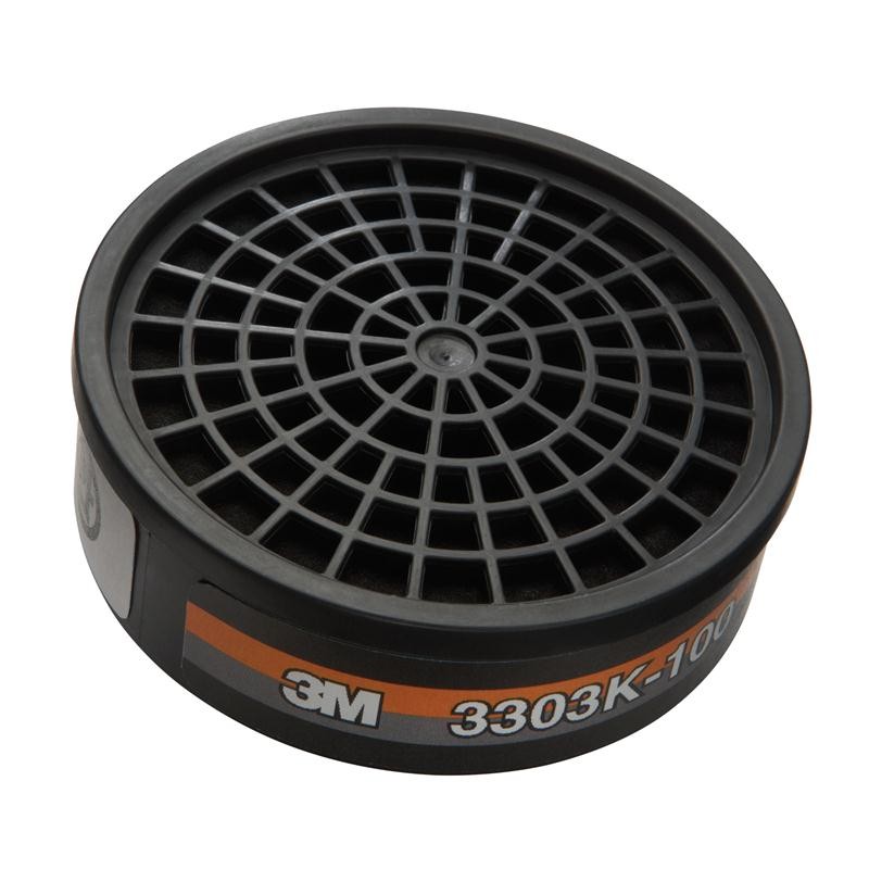 ตลับกรองไอระเหยสารอินทรีย์และกรดแก๊ส ดำ 3M 3303K-100 | Shopee Thailand