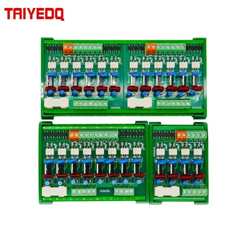8-Channel Din Rail PLC เครื่องขยายเสียง AC สัญญาณเอาต์พุต 220V ...