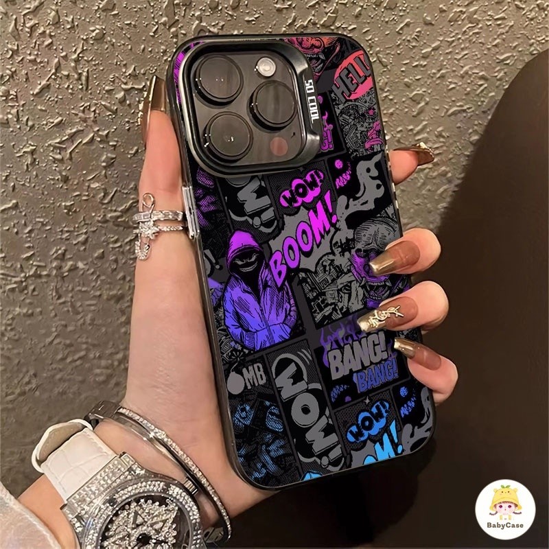 แฟชั่นดาร์กคอมิกส์ เคส Realme C55 C25 C53 C51 C12 C67 C30 C20 C21 C51s