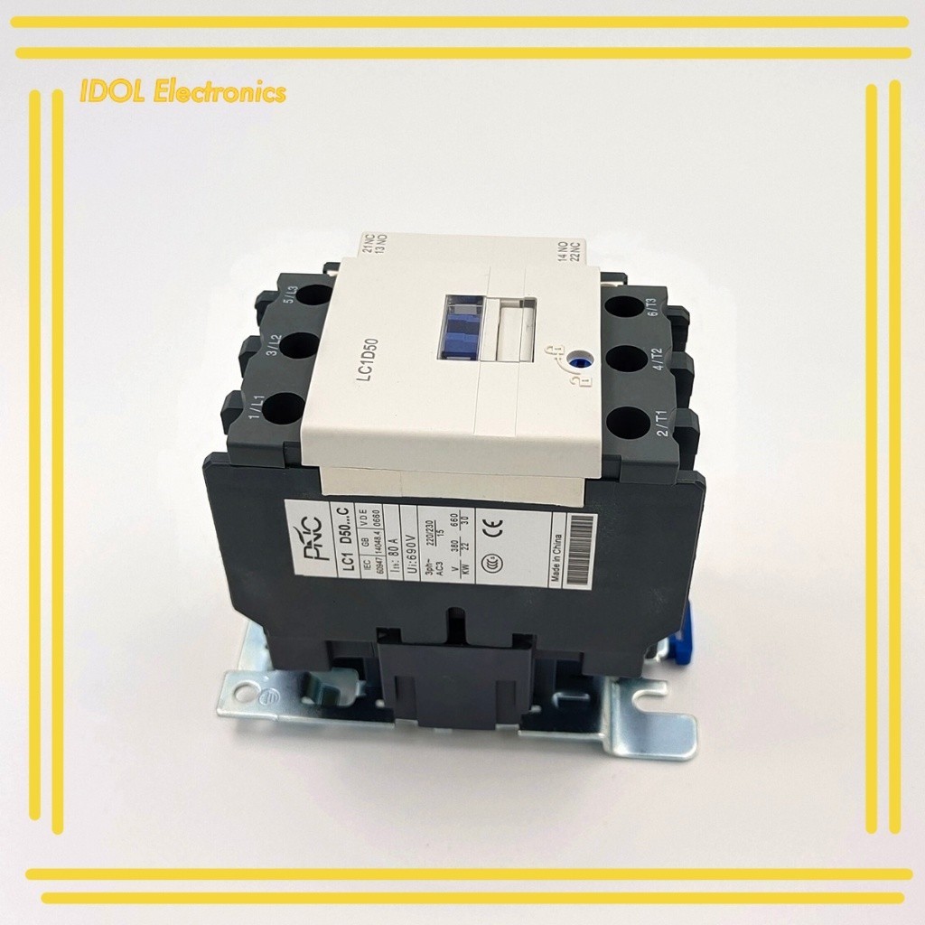 ราคาถูก! LC1-D50 M7(AC220V) Q7(AC380V) CJX2 MAGNETIC CONTACTOR แมกเนติก คอนแทกเตอร์ 80A คอนแทก ...