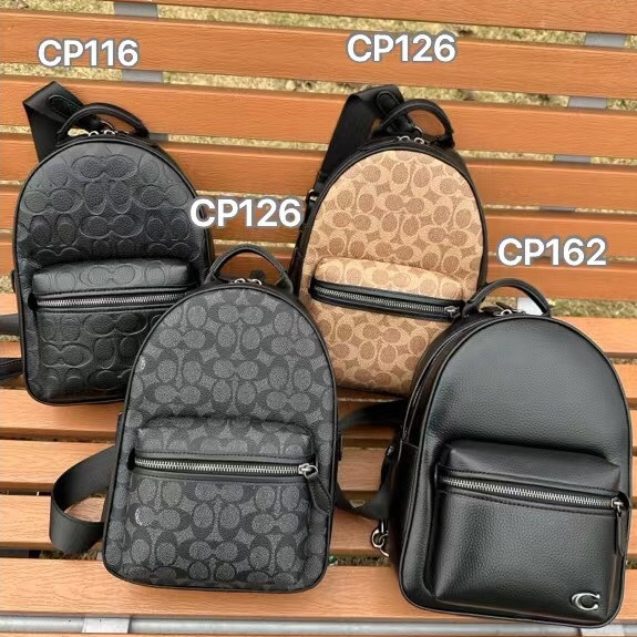 Charter Pack In Signature Canvas CP126 CP116 CP162 ผู้ชาย กระเป๋าสะพายข้าง COAC H กระเป๋า ...