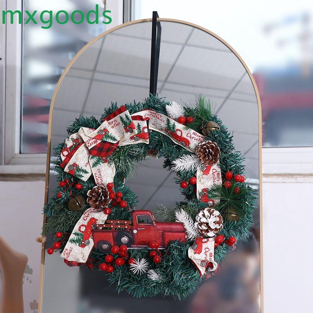 Mxgoods ที่แขวนพวงหรีดดอกไม้, ตะขอโลหะพวงหรีดขนาด 12/15 นิ้ว, เครื่องประดับตะขอเดี่ยวเหล็ก ...