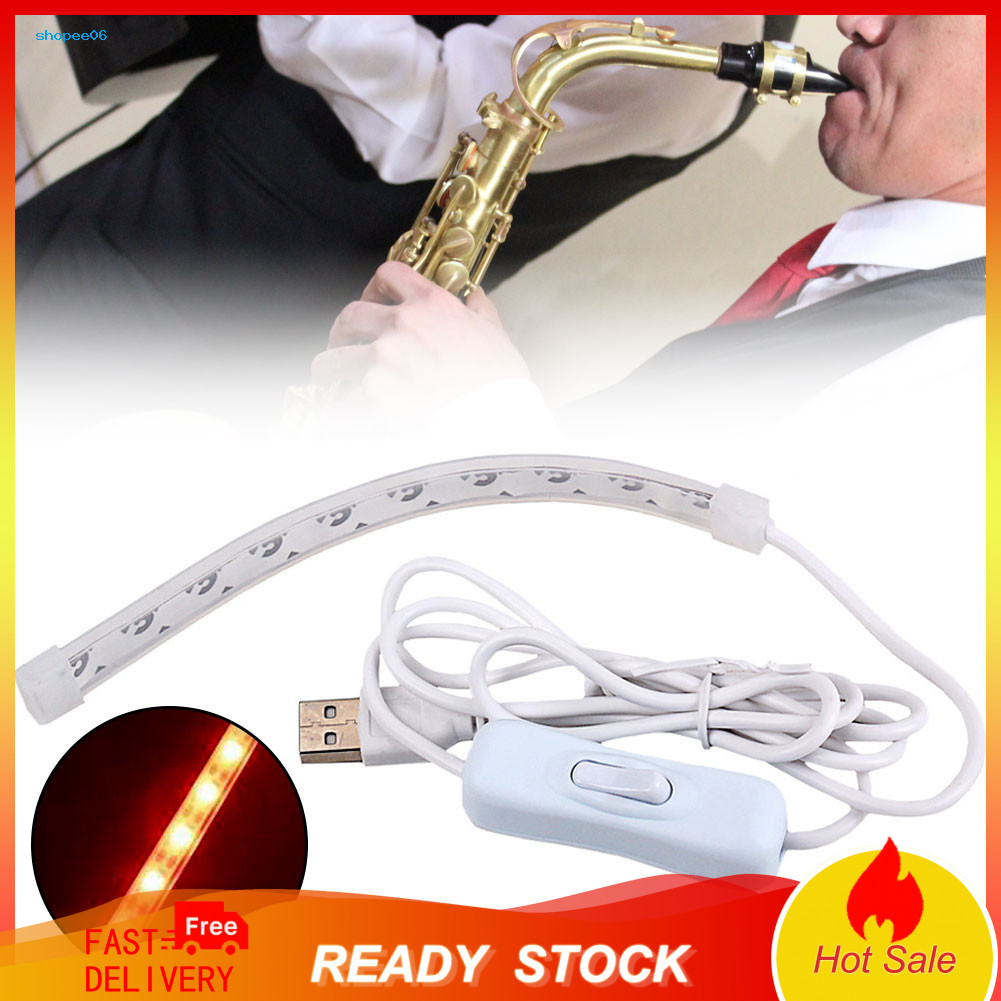 Setn แซ็กโซโฟนขลุ่ย USB LED การตรวจจับรั่วเครื่องทดสอบแสงโคมไฟ Woodwind ซ่อมเครื่องมือ | Shopee ...