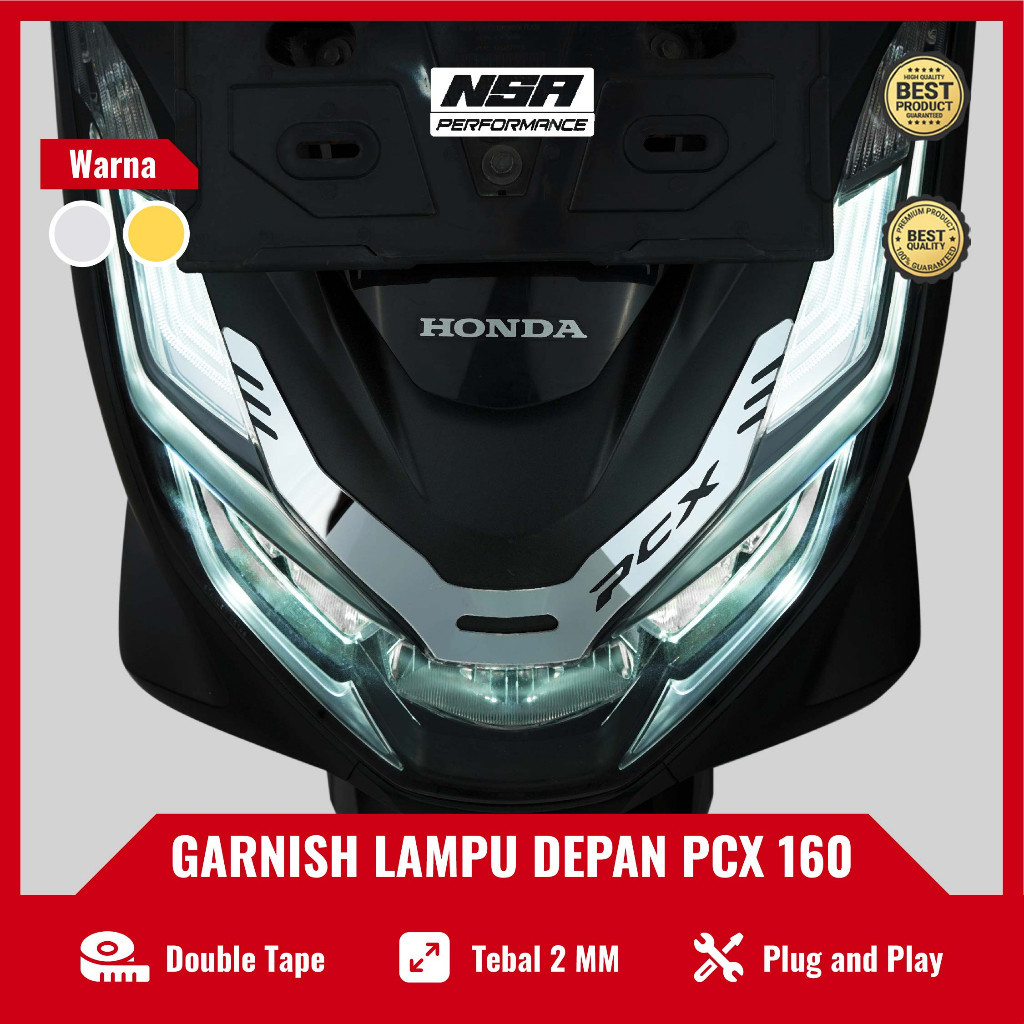 Nsa อุปกรณ์เสริม Pcx 160 ไฟหน้า Pcx 160 Garnish Pcx 160 หัว Garnish Pcx ...