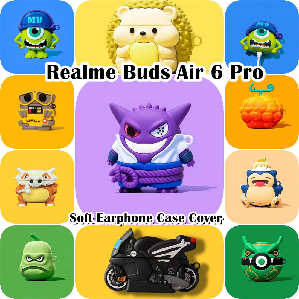 【Case Home】นําไปใช้กับ Realme Buds Air 6 Pro เคส Case เคสหูฟัง การ์ตูน ...