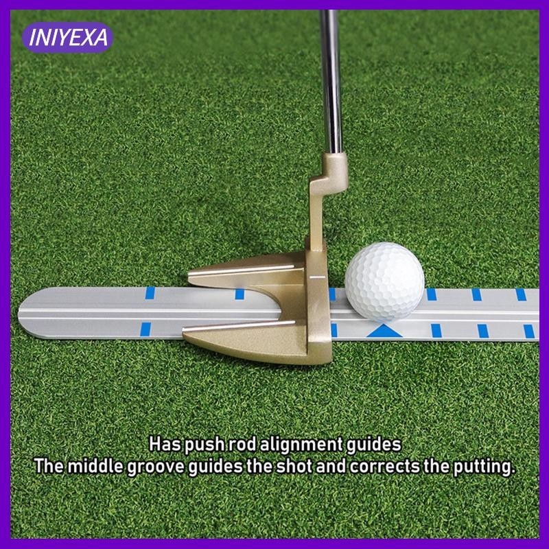 [Iniyexa] Putting Alignment Rail Practice Putter Ruler | Shopee Thailand