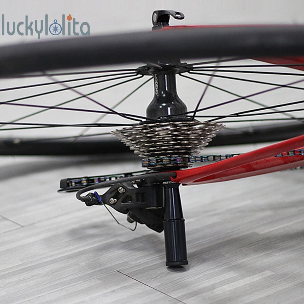 จักรยานด้านหลัง Derailleur Guard อลูมิเนียมจักรยาน Chain Stay Guard ...