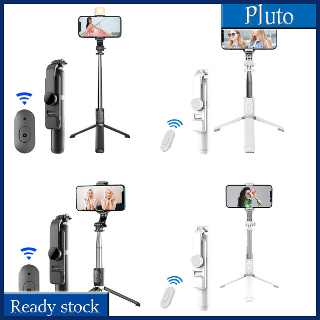 ใหม่ Q02S แบบพกพา Selfie Stick โทรศัพท์ขาตั้งกล้อง 104.5 ซม./41 นิ้ว ...