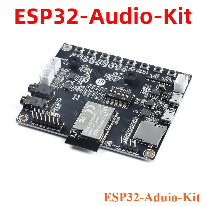 12pcs Esp32 Audio Kit Esp32 บอร์ดพัฒนาเสียง Esp32 Aduio Kit โมดูลไร้สาย Dual Core Esp32 A1s 8m