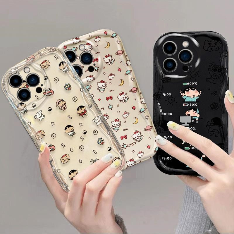 Crayon Shinchan เคสโทรศัพท์กันกระแทกสําหรับ Huawei P30 P40 P50 P60 Nova 4 5 6 7 8 9 SE 5T 7i ...