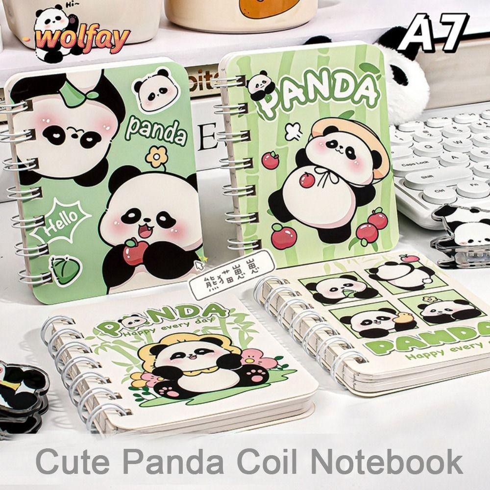 Wolfay 4PCS Capybara Notebook, A7 แนวนอนสายหลวมโน้ตบุ๊ค, Kawaii แบบพกพา ...