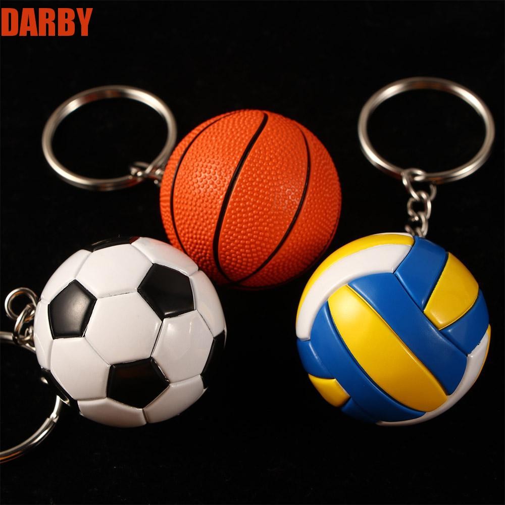 Darby Ball KeyChain Volleyball อุปกรณ์ตกแต่งรถยนต์ จี้รถ พวงกุญแจแสน ...