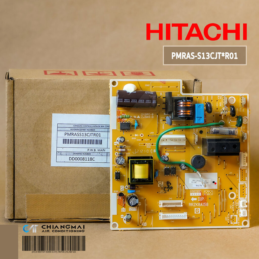 PMRAS-S13CJT*R01 แผงวงจรแอร์ Hitachi แผงบอร์ดแอร์ฮิตาชิ บอร์ดคอยล์เย็น รุ่น RAS-S13CJT | Shopee ...