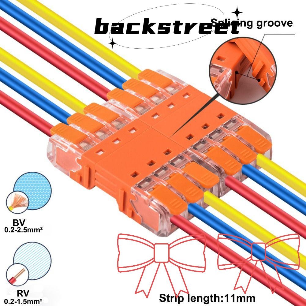 Backstage Quick Terminal Block, Mini Universal Compact Wire Connector ...
