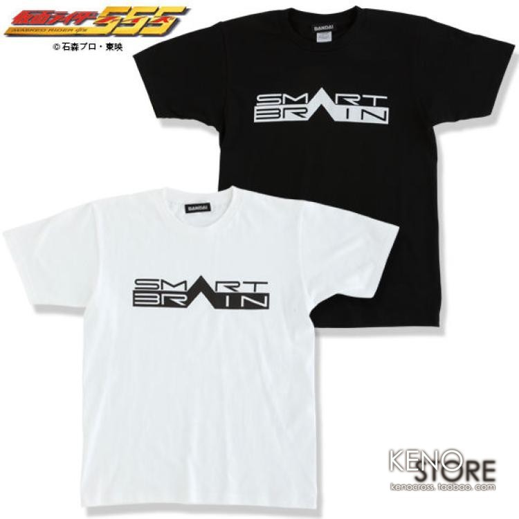 Kamen Rider 555 SMART BRAIN เสื้อยืดผ้าฝ้ายแขนสั้นพิมพ์ลายสีขาว ...