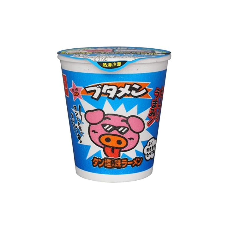 《JAPAN》★Snack Company Salt Ramen Pig Mentan 35g x 15 (Mini Cup Ramen ...