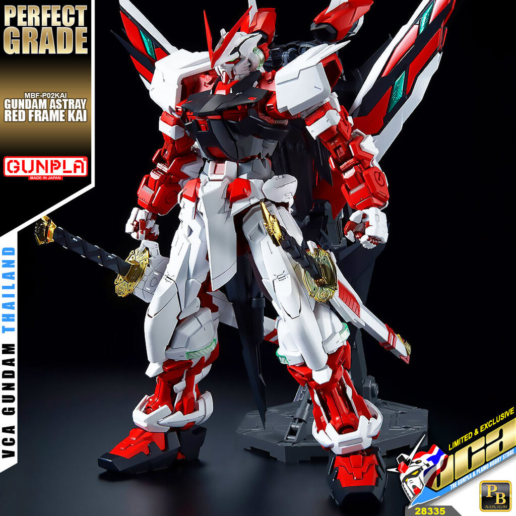 VCA ⭐️ PREMIUM BANDAI GUNPLA PERFECT GRADE PG GUNDAM ASTRAY RED FRAME KAI ประกอบ หุ่นยนต์ โมเดล ...