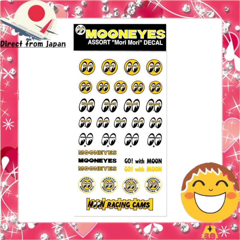 MOONEYES Moon Eyes MOON ASSORT Transfer Sticker Set DM-067[Direct from ...