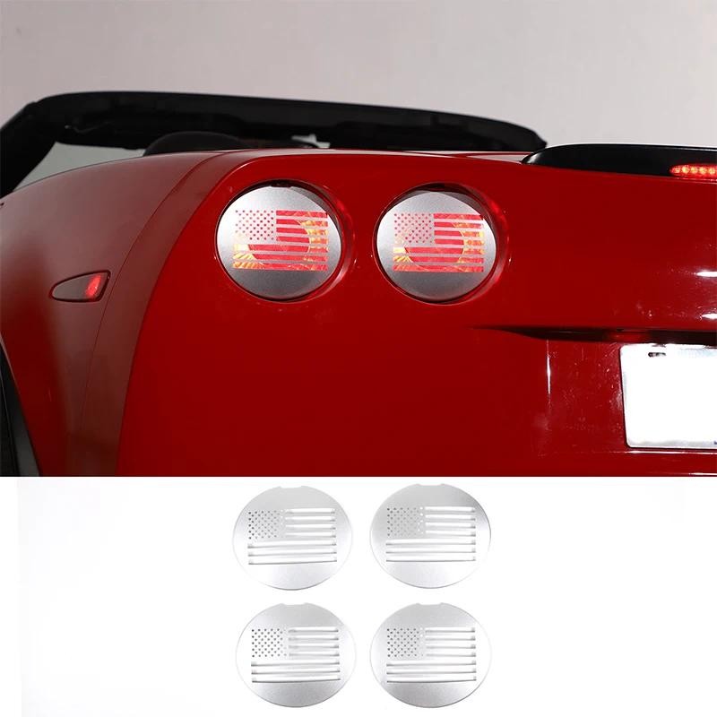 สําหรับ Chevrolet Corvette C6 2005-2013 ไฟท้ายรถตกแต่ง Patch สแตนเลสการ ...