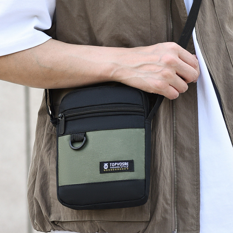 rootote(R2429) กระเป๋าสะพายข้างผ้าโพลีเอสเตอร์ ใบเล็ก ขนาด8.5 นิ้ว | Shopee Thailand