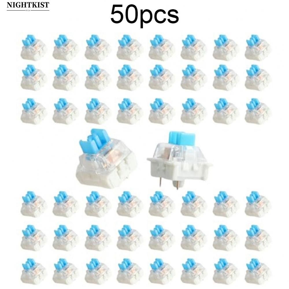 50 Pack Tactile Keyboard Switch 3 Pin Mechanical Keyboard Replacement ...