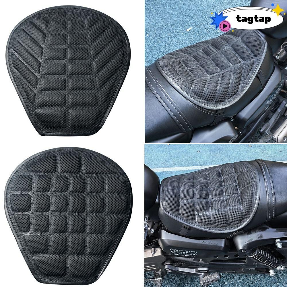 TAGTAP เบาะรองนั่ง,เบาะรองนั่งมอเตอร์ไซค์กันแดดกันลื่น,ผ้าคลุมเบาะดูดซับแรงกระแทกระบายอากาศที่ทน ...