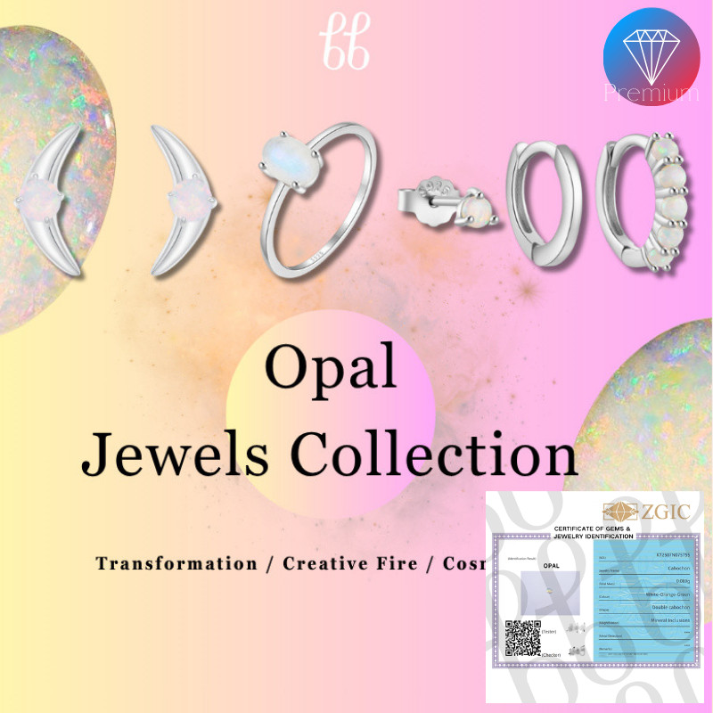 Boldblink Premium Opal Jewels Collection อัญมณี Non-Allergenic Non ...