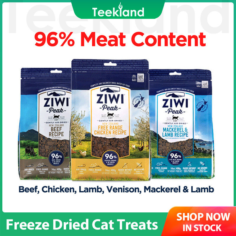 Ziwi Peak อาหารแมวแห้ง 400g/1kg Easy To Digest Grain-Free สําหรับแมวทุกสายพันธุ์เพื่อเสริมสร้าง ...